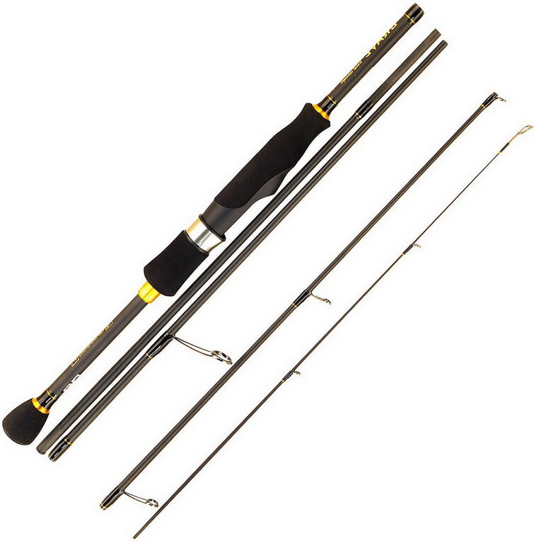 Спиннинг Kosadaka "BRAVE" 1,96м / 0,5-6г, 5 секций