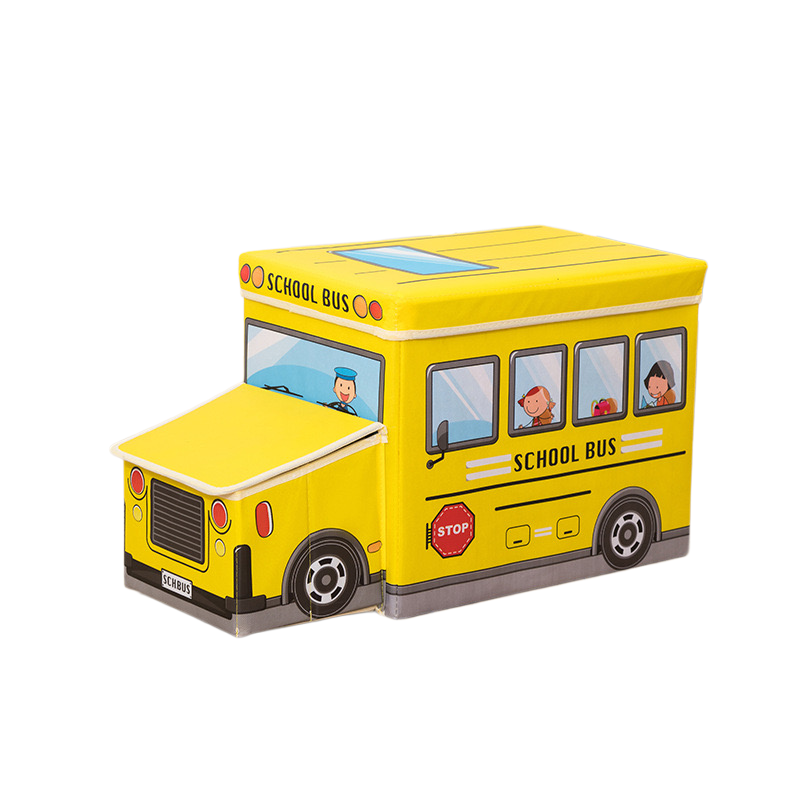 Короб для хранения игрушек пожарная машина , 2 отделения , 57х26х32 см