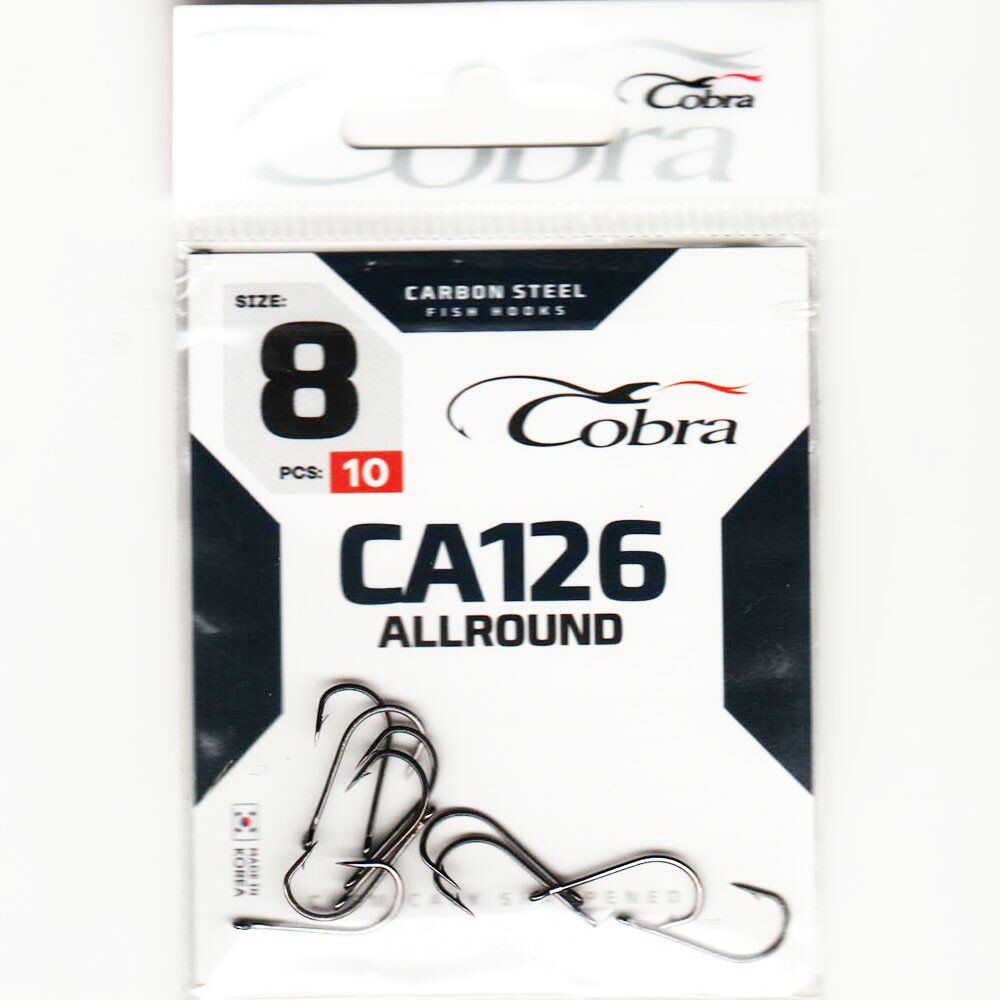 Крючки Cobra Allround VIKING CA126 #008 (уп. 10 шт.)