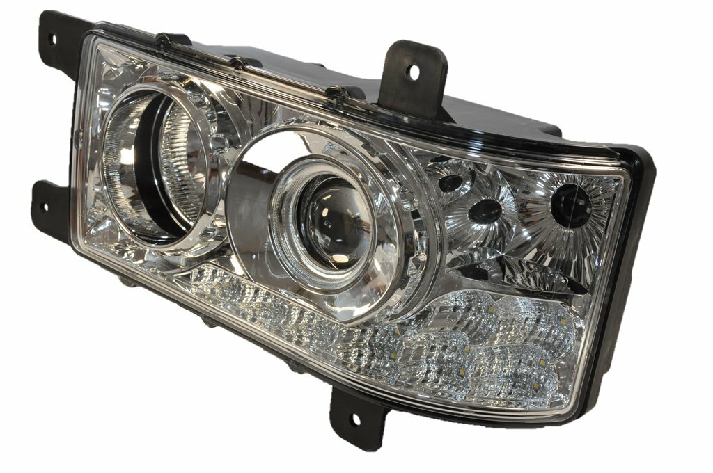 Фара (блок-фара) Евро-3 левая (с дневными ходовыми огнями) 311.3775-8 / АвтоУниверсал 21 Век