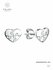 Серьги пусеты TALANT, серебро, 925 проба, , серебристый