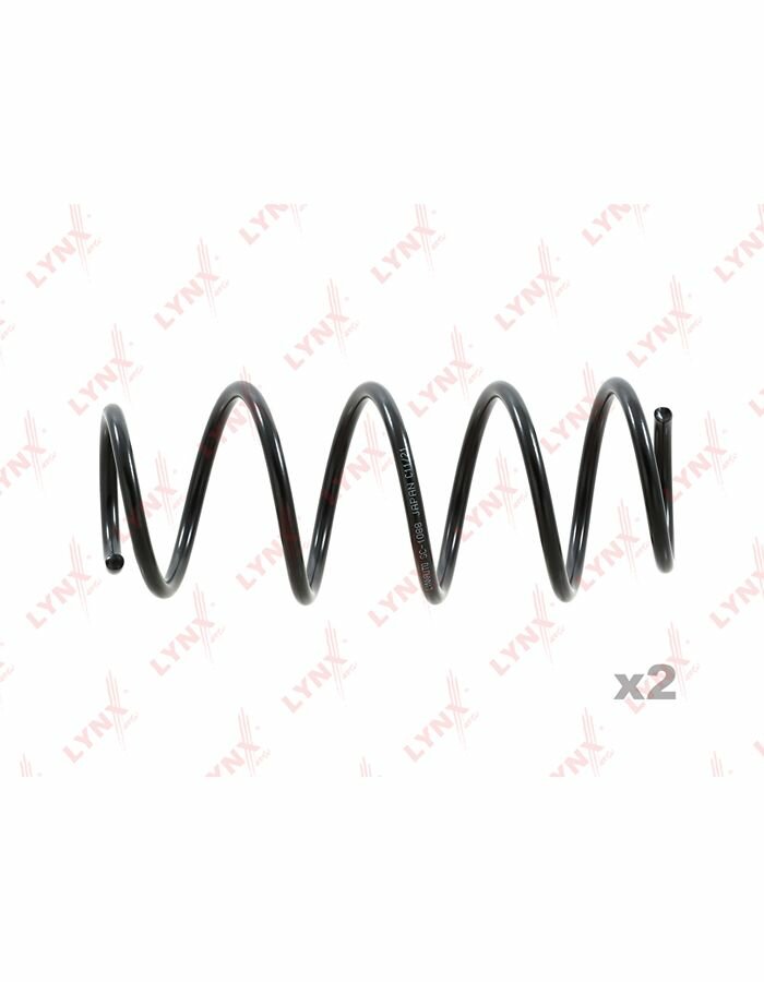 Пружины подвески передние SKODA Fabia I-II 99> VW Polo(9N) 01> LYNXauto SC1088 2 штуки