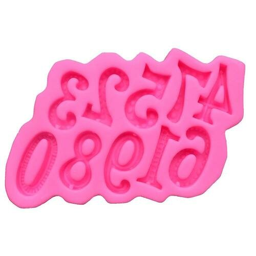 Diy Baking 0.9 Большие цифровые формы торт шоколадная конфета глина декор гипс силикон формы