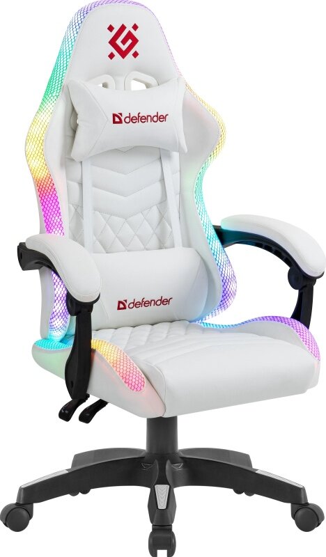 ABC Кресло Defender Core 64048, подсветка, белый