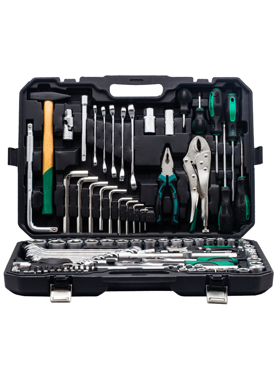 Набор инструментов для автомобиля 142 предмета в кейсе