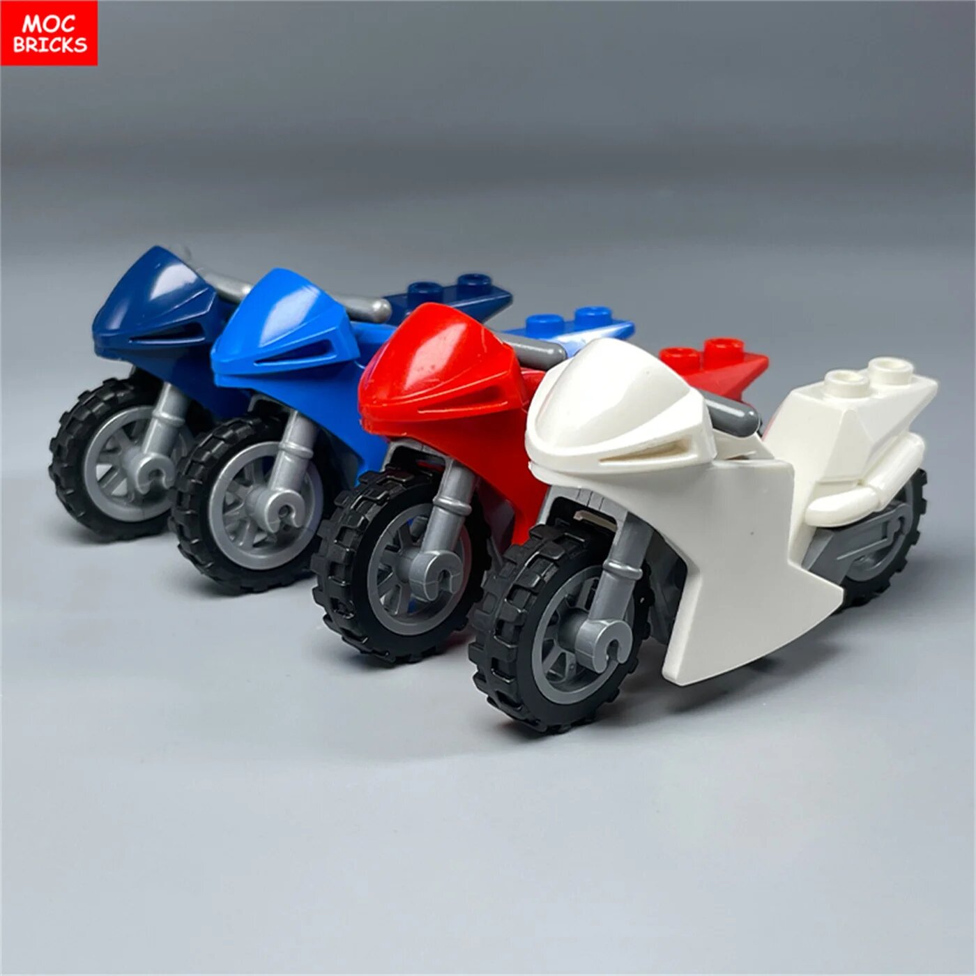 Конструктор MOC BRICKS Мотоцикл, цвет NO.26