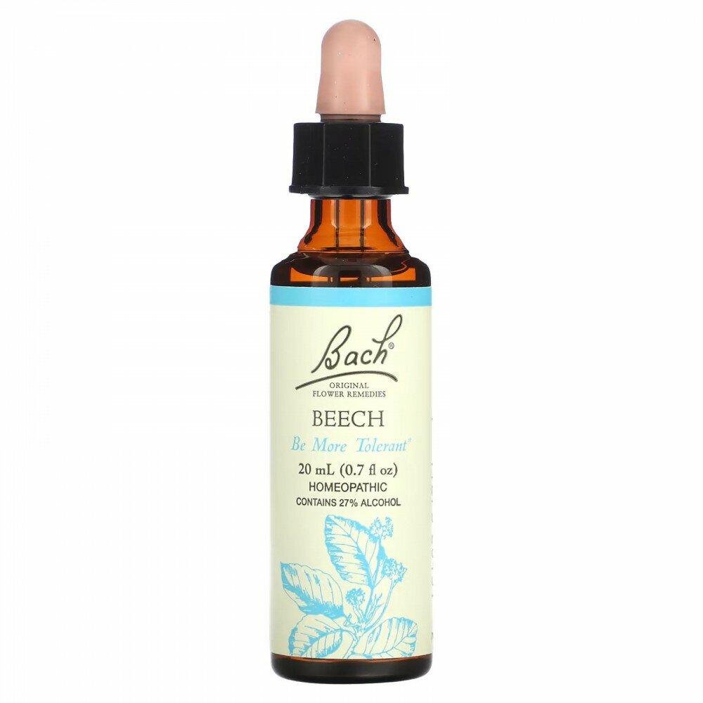 Bach, Original Flower Remedies, бук, 20 мл (0,7 жидк. унц.)