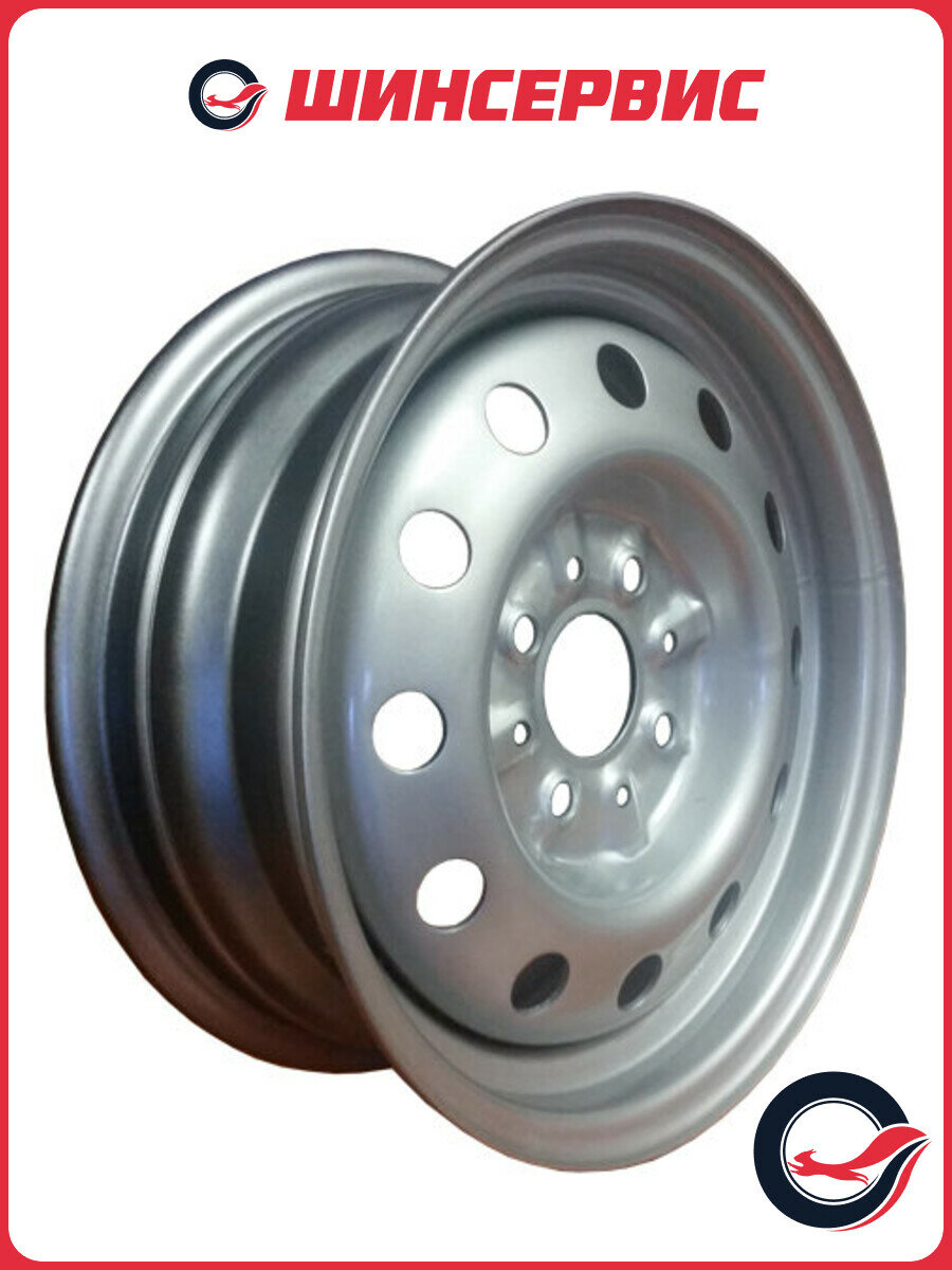 Стальной колесный диск ТЗСК VAZ 2112 R14x5.5J 4x98 ET35 ЦО58.6 для автомобиля