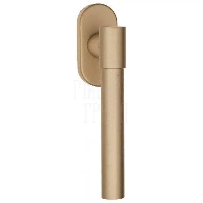 Ручка оконная Fratelli Cattini "UNA" FW 7-BS матовая латунь