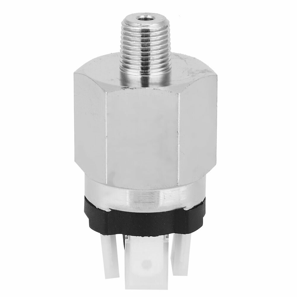 Регулируемый прессостат G1/8in NC/NO, диапазон давления 0.1~1 МПа, напряжение питания AC220V, 48VAC/DC, уровень защиты IP54, ресурс 1 000 000 циклов, частота импульсов 200 оборотов/мин