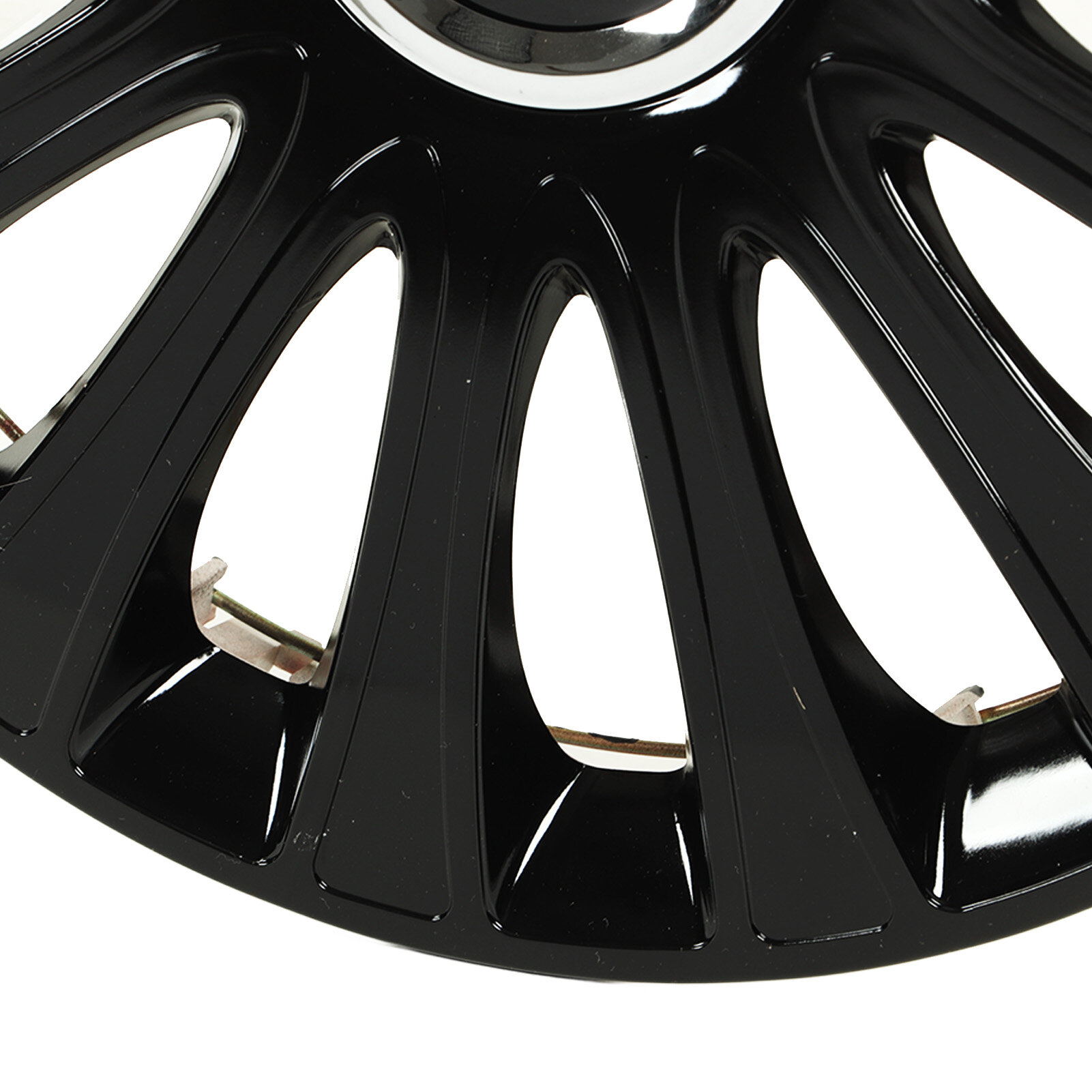 4 шт, 15-дюймовые колпаки ступицы колеса, глянцевая черная крышка ступицы колеса, накладка на полный обод, универсальная, подходит для большинства автомобилей