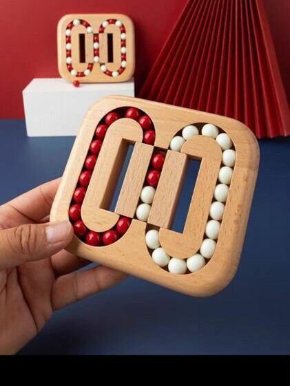 Головоломка "Шарики", деревянная, 10 штук, для развития мозга