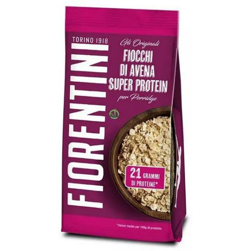 Хлопья овсяные крупные с высоким содержанием протеина и клетчатки Fiorentini 350 г