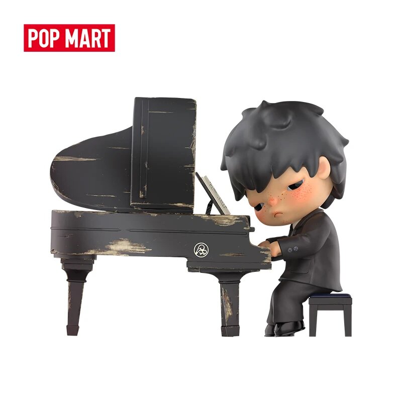 POP MART Hirono Фигурка пианиста 2 штуки