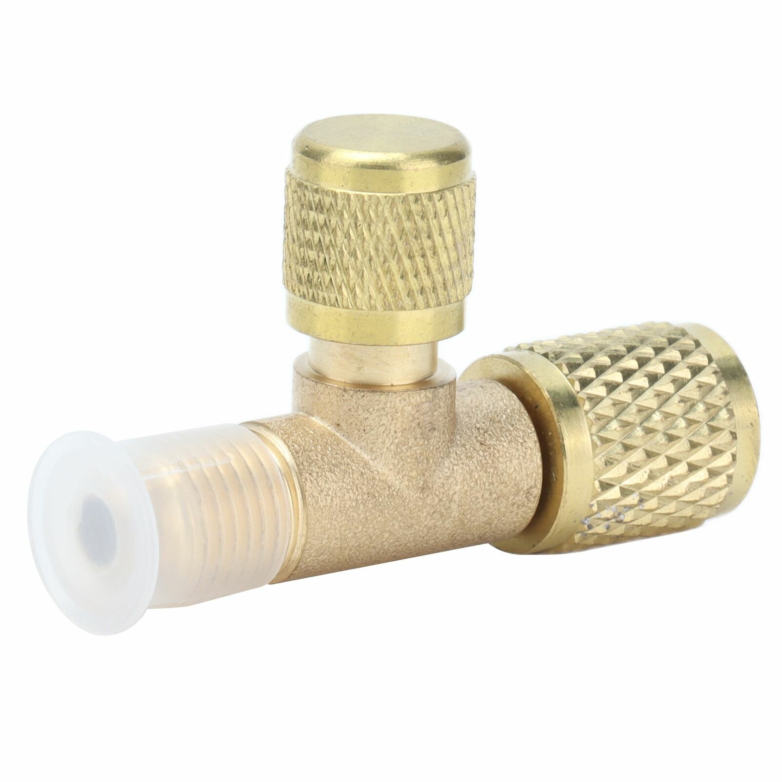 Зарядный адаптер для выпускного клапана 1/4 SAE для систем кондиционирования воздуха, совместимый с инструментами систем HVAC R22 R12 R134