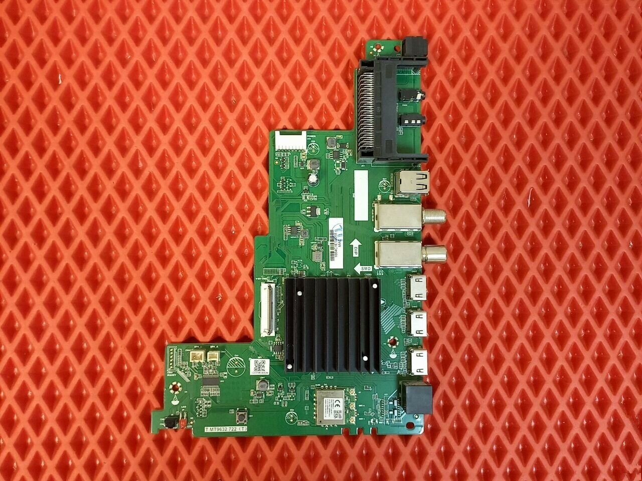 Основная плата (MAIN) T. MT9632.722 (T) для телевизора DEXP 55UCY1-YHOW2 в надёжной упаковке