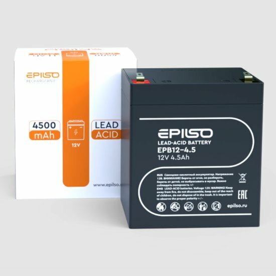 Аккумулятор Epilso EPB12-4.5 12V 4.5Ah (1/10)