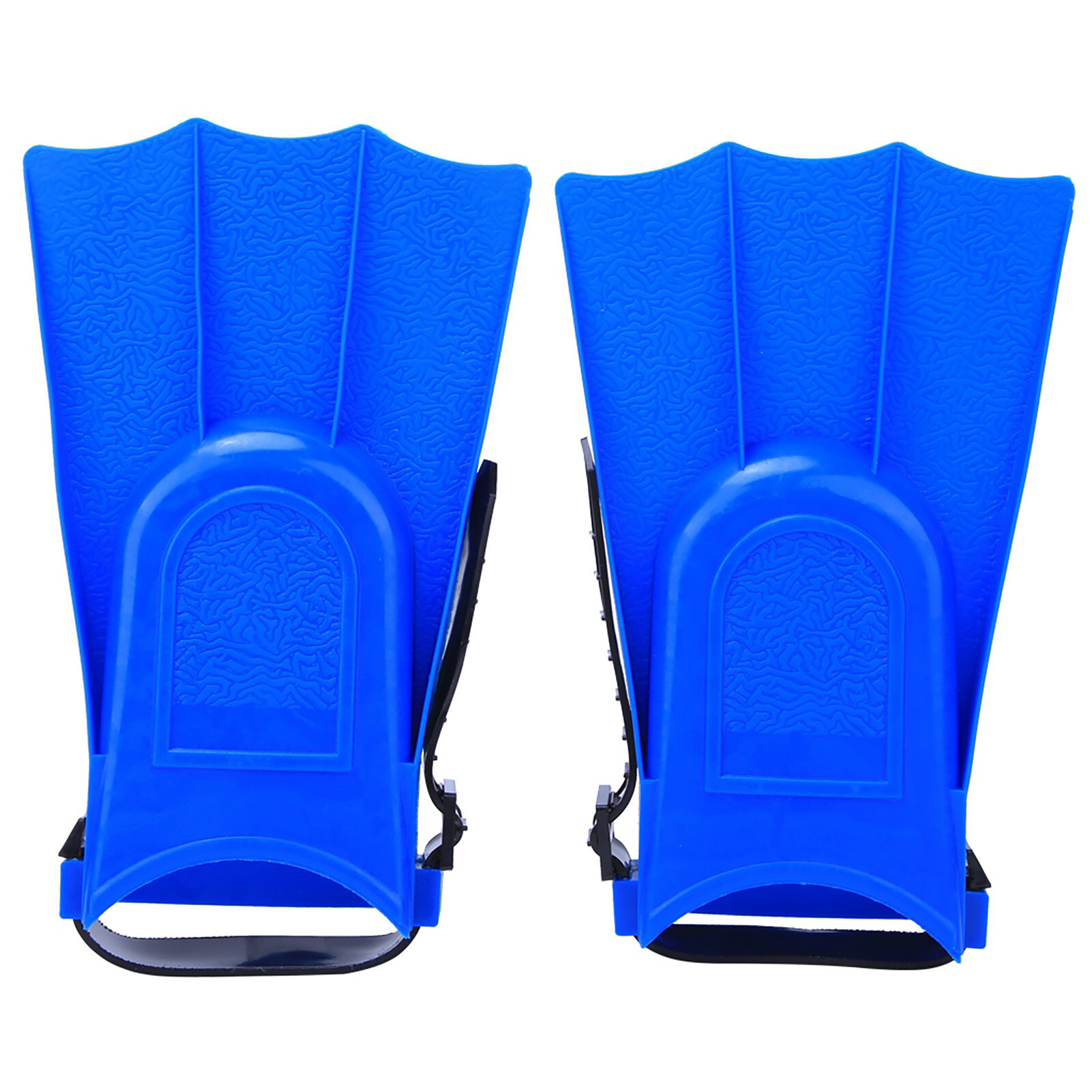 Пара легких детских ласт из ПВХ для дайвинга и плавания, короткие ласты для снорклинга, синие, размер 25-30 ярдов.