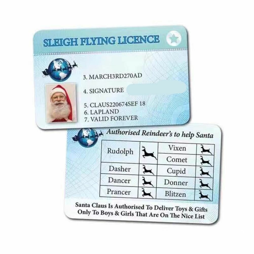 Санта Клаус потерял водительские права