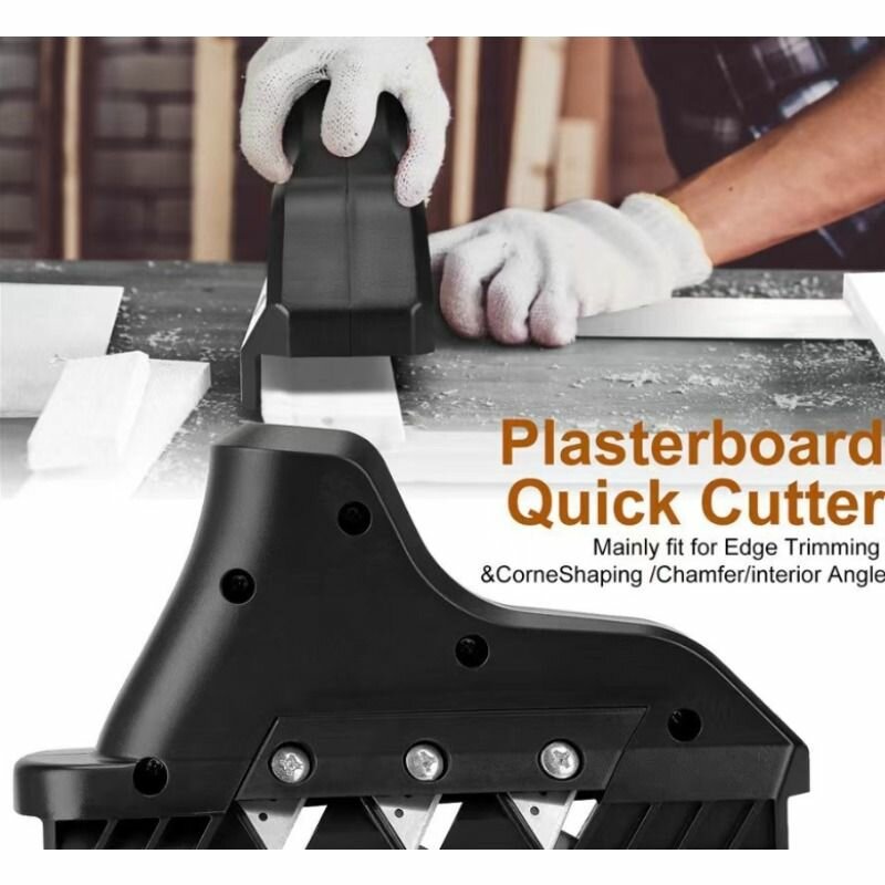 Тройной кромочный рубанок для гипсокартона/Инструмент для работы с гипсокартоном