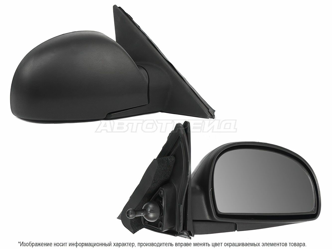 Зеркало правое, механическое для Хендай Акцент, Верна арт STHN049401 SAT