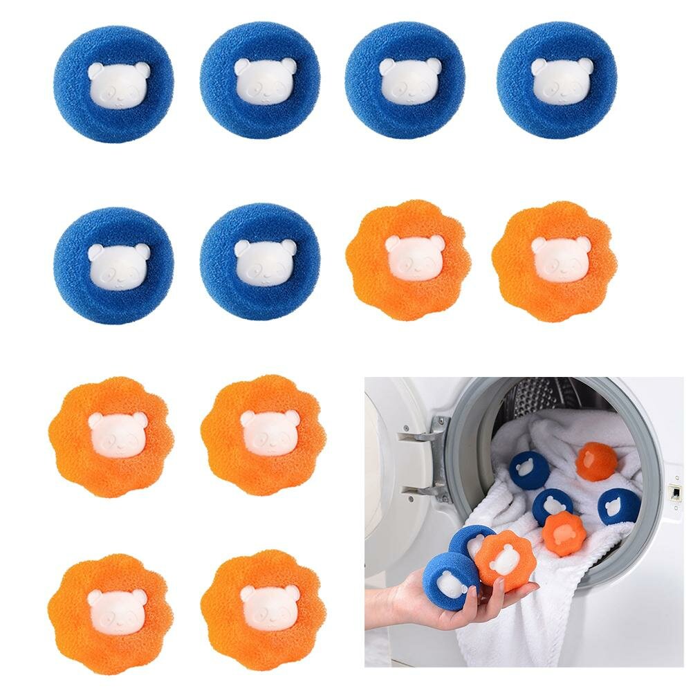 12 Pcs Pet Hair Remover Laundry Balls for Washing Machine Removing Lint