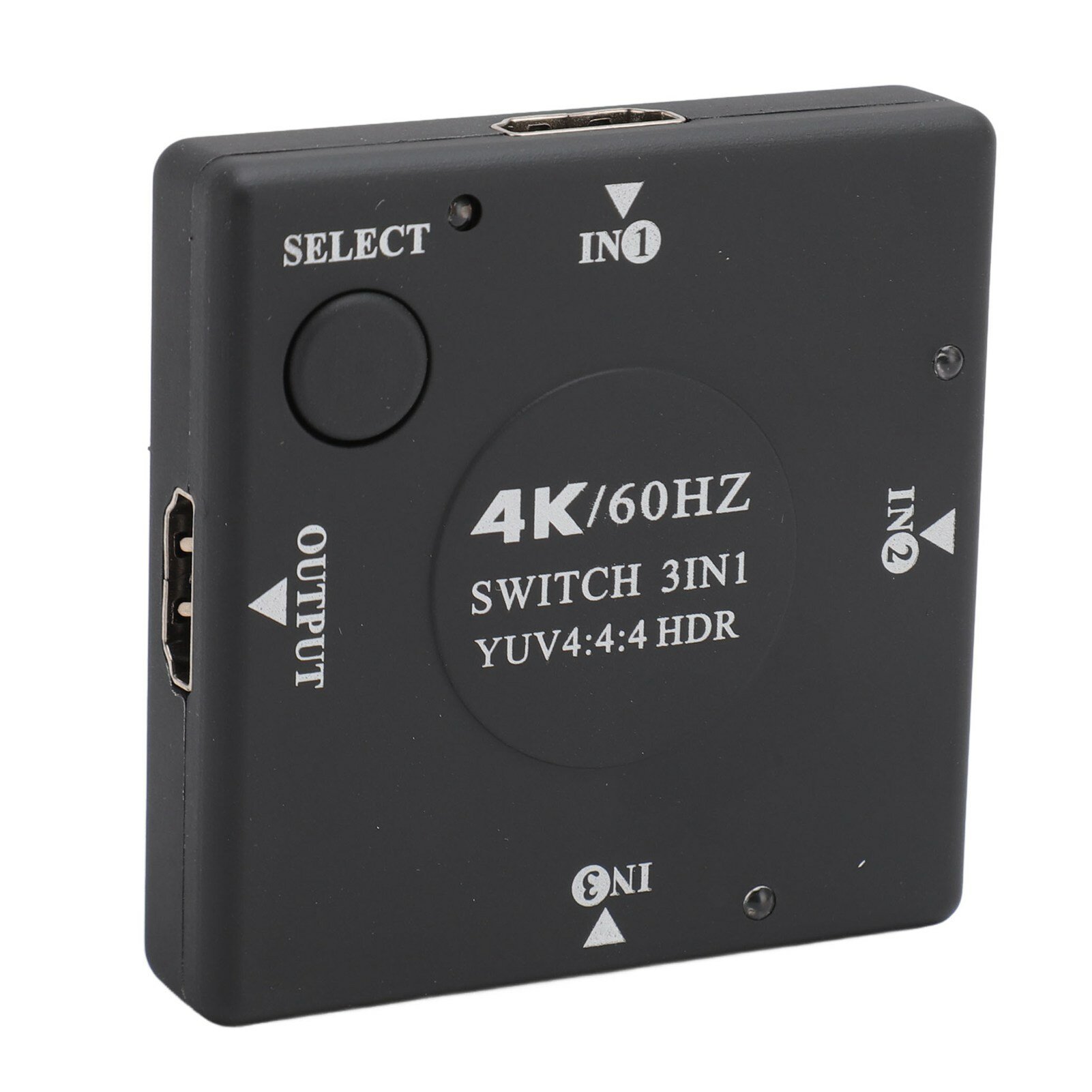 HD мультимедийный интерфейс 2,0 переключатель 4K 60 Гц 3 в 1 выход HD мультимедийный интерфейс селектор для цифрового HD ТВ DVD-плеер проектор AV-ресивер