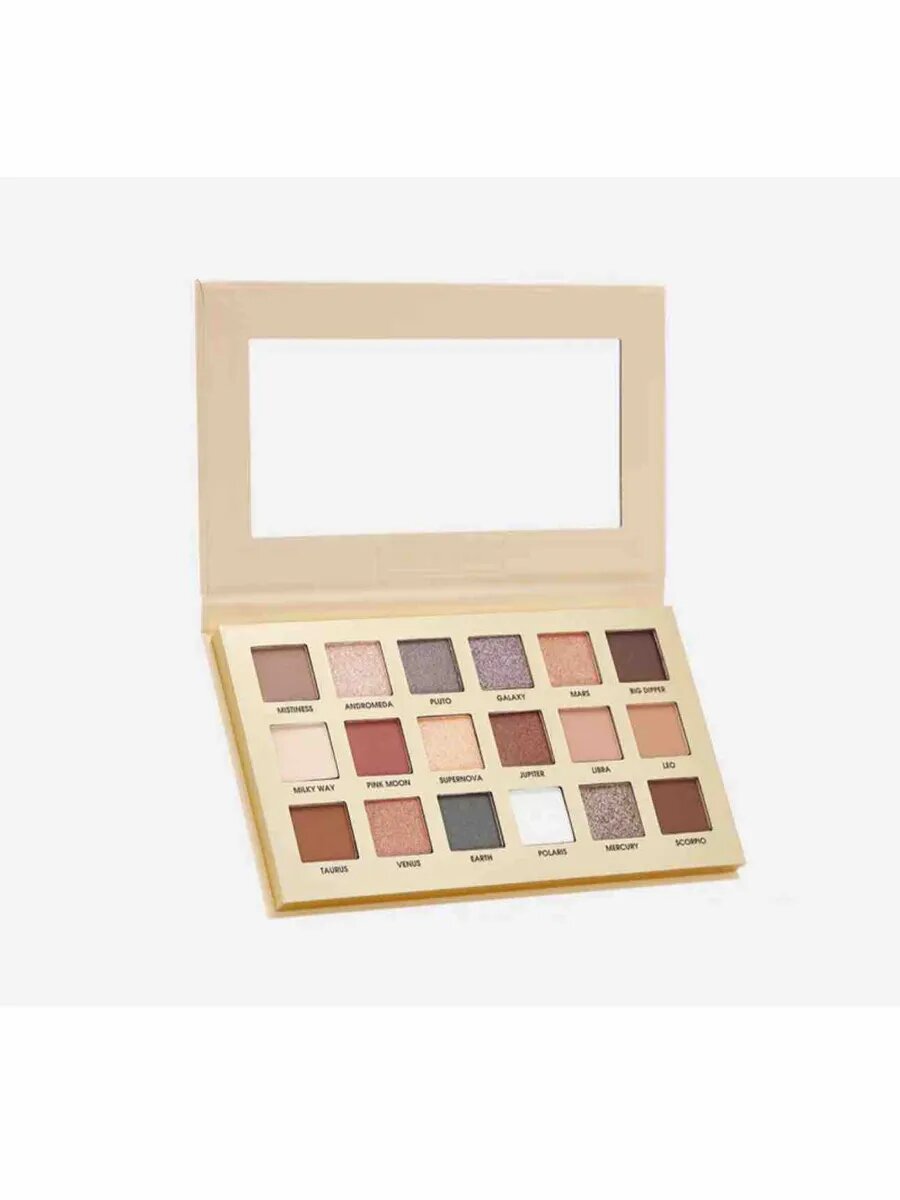 Палетка теней ART-VISAGE "Nude Universe", для век, 12 оттенков