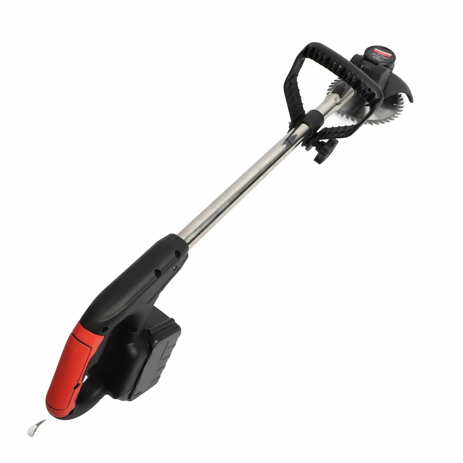 Триммер для травы, аккумуляторная легкая колесная газонокосилка с аккумуляторным питанием, инструмент для подрезки сорняков, черный