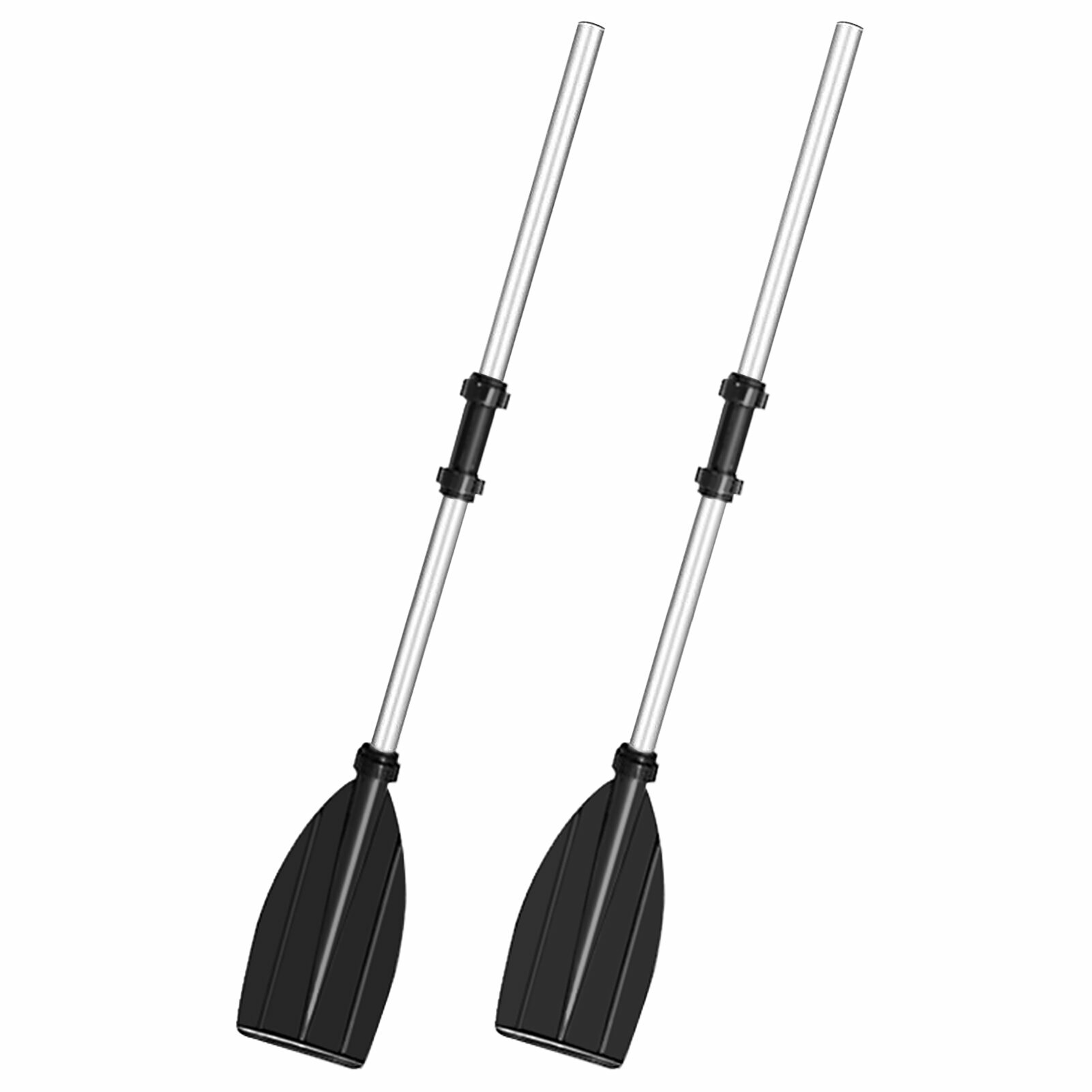 Весла для каякинга из алюминиево-магниевого сплава длиной 125 см. Легкие съемные весла для каякинга и водных видов спорта.