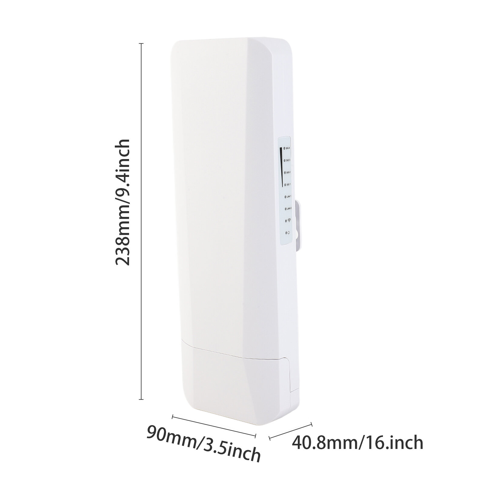 Беспроводной мост для наружных камер видеонаблюдения и безопасности 5.8G Беспроводной лифтовый мост без проводов Простая настройка Высокопроизводительные сетевые адаптеры Powerline Наружная точка доступа Беспроводная точка доступа