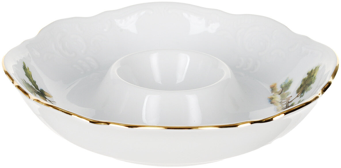 Подставка под яйцо; "Bernadotte", декор "Охотничьи сюжеты", Thun/ БТФ0085