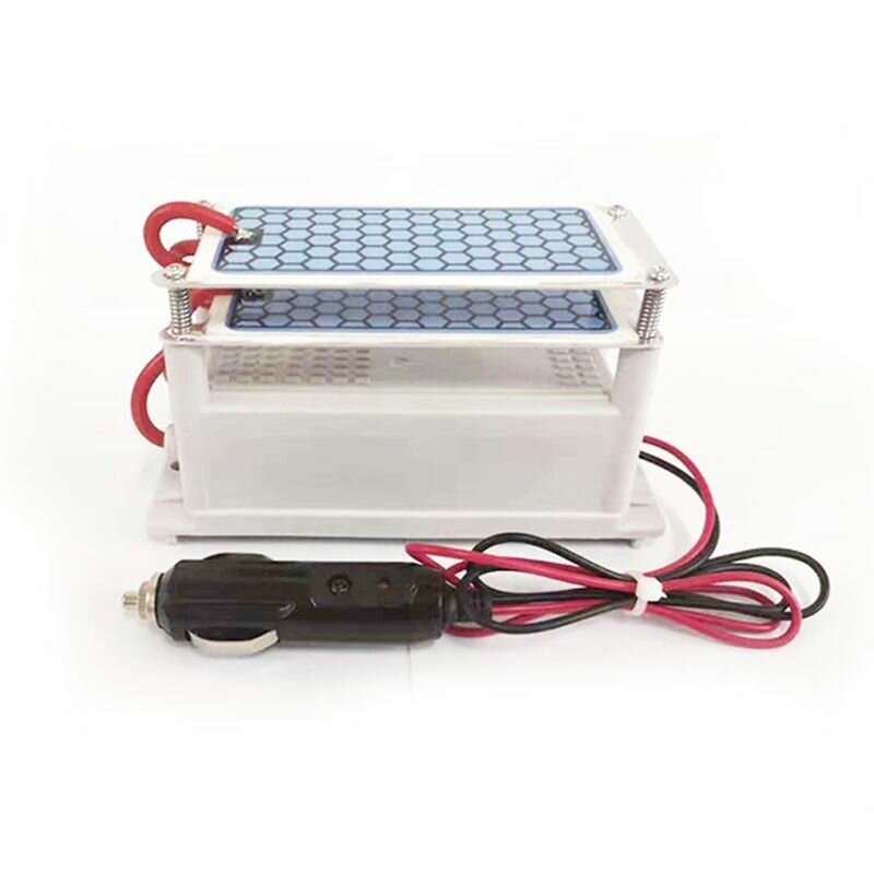 (DC12V)Портативный генератор озона Встроенный керамический озонатор Автомобильный очиститель воздуха для стерилизации Запчасти для дома