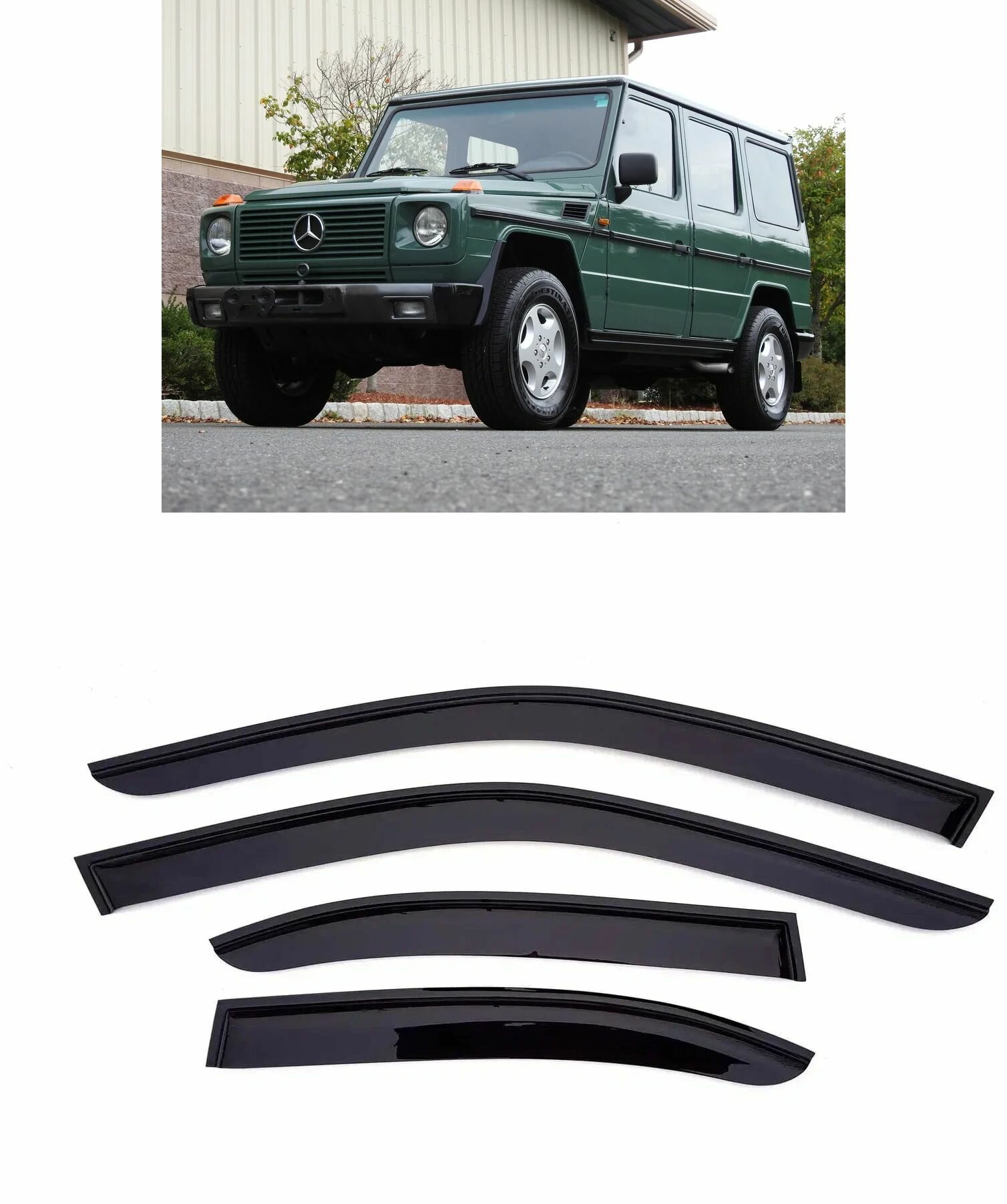 Дефлекторы боковых окон MERCEDES-BENZ Мерседес-Бенц G- klasse (W463) (1990-2006)