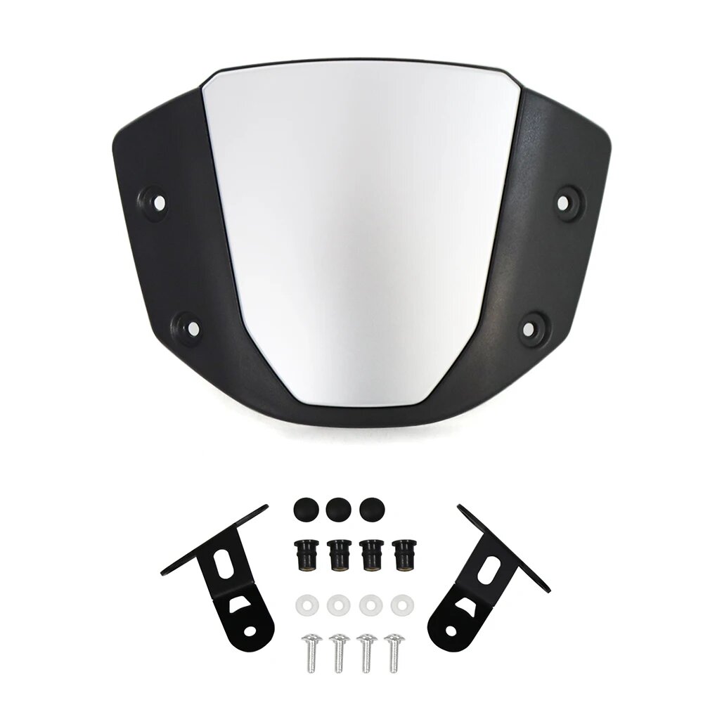 Для Honda CB650R 2019 2020 2021 2022 2023 CB1000R CB 650R CB 650 R лобовое стекло мотоцикла, Silver