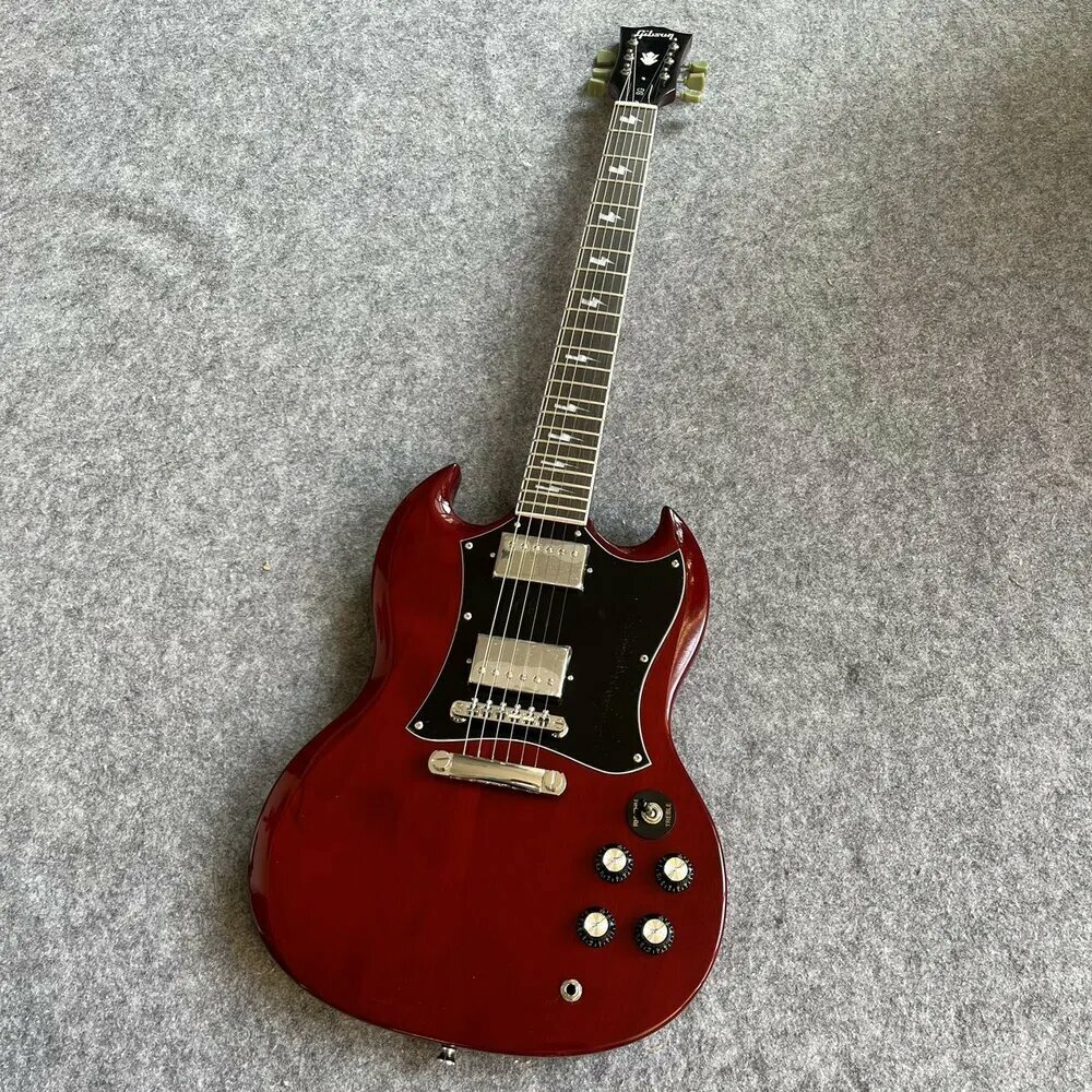 KNOW EASY-Электрогитара GIBSN, SG400, та же модель 6-струнная