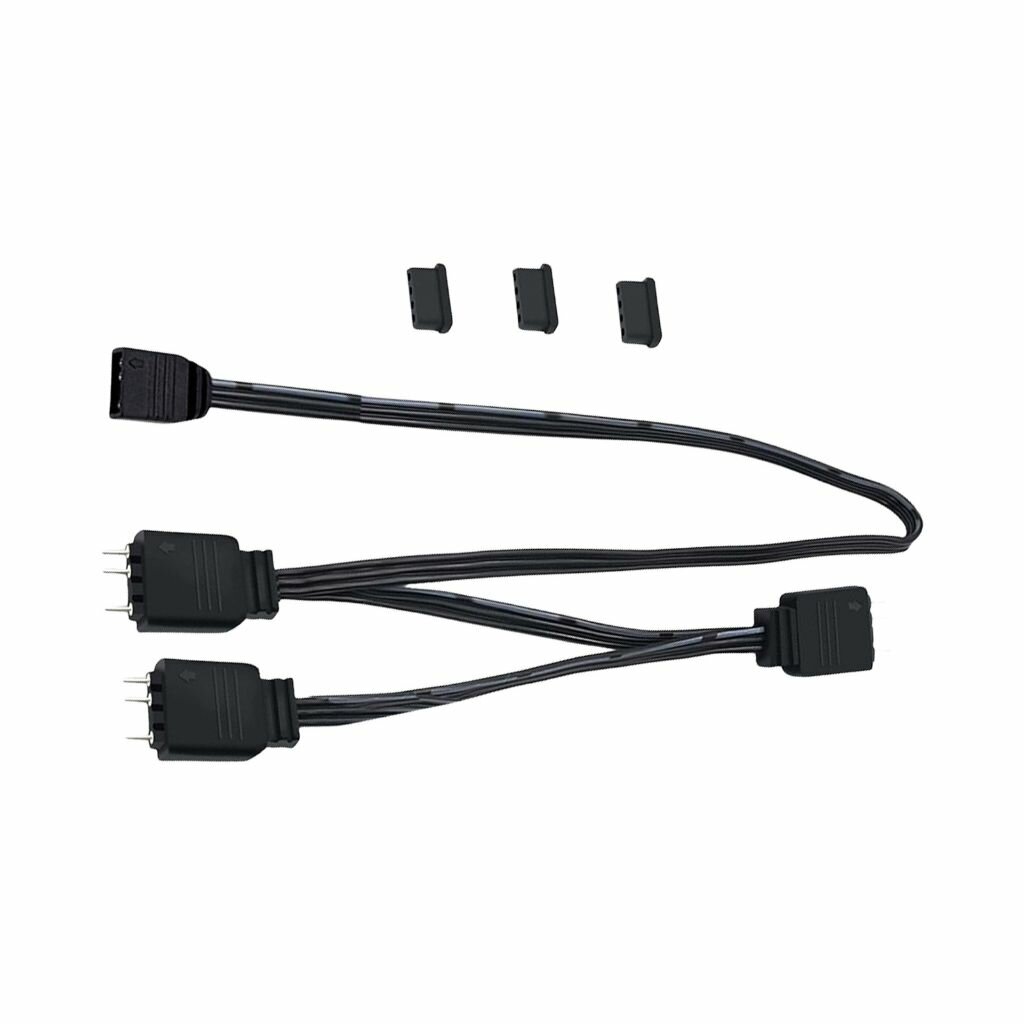 Компьютерные кабели,5V 3PIN разъем для материнской платы, расширение на три, 1 комплект