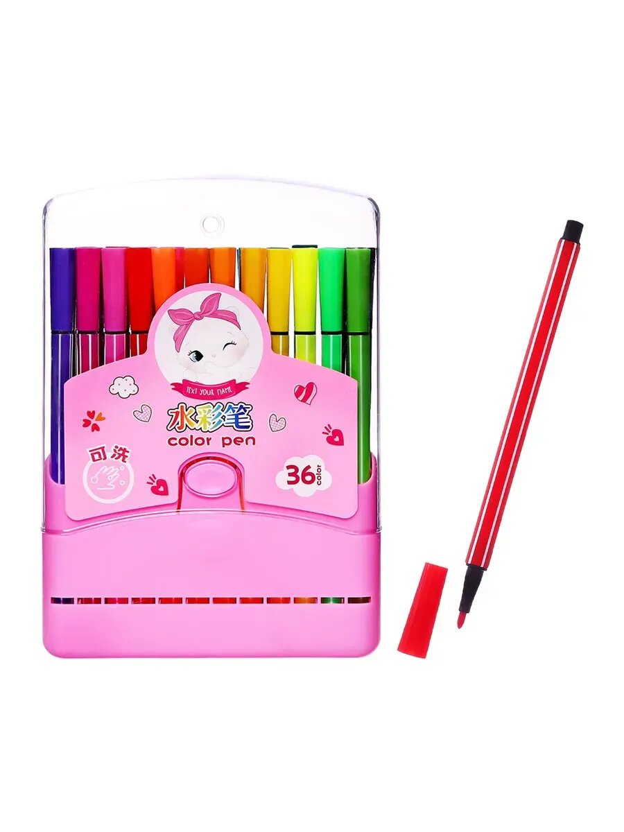 Фломастеры 36 цветов