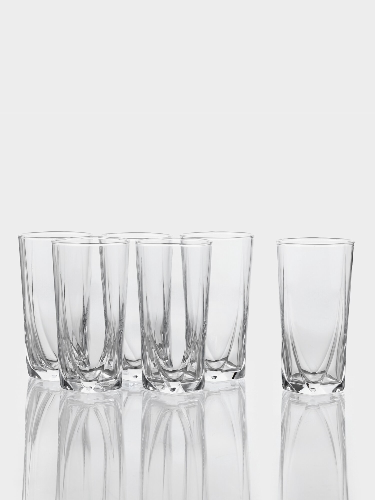 Стаканы Luminarc EIFFEL, 350 мл, высокие, набор 6 шт, стекло, прозрачные