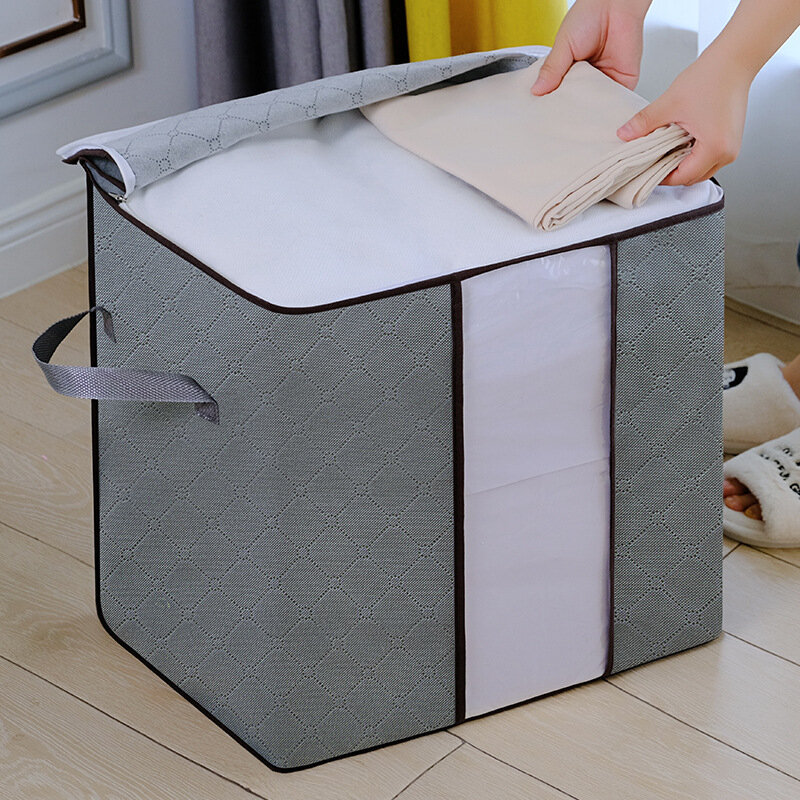 Органайзер для хранения вещей , Кофр для хранения белья и одежды 1 шт 48x28x50