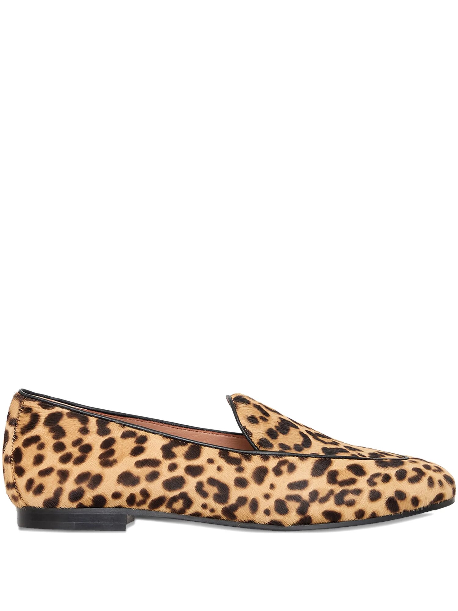 Лоферы Leopard-print loafers