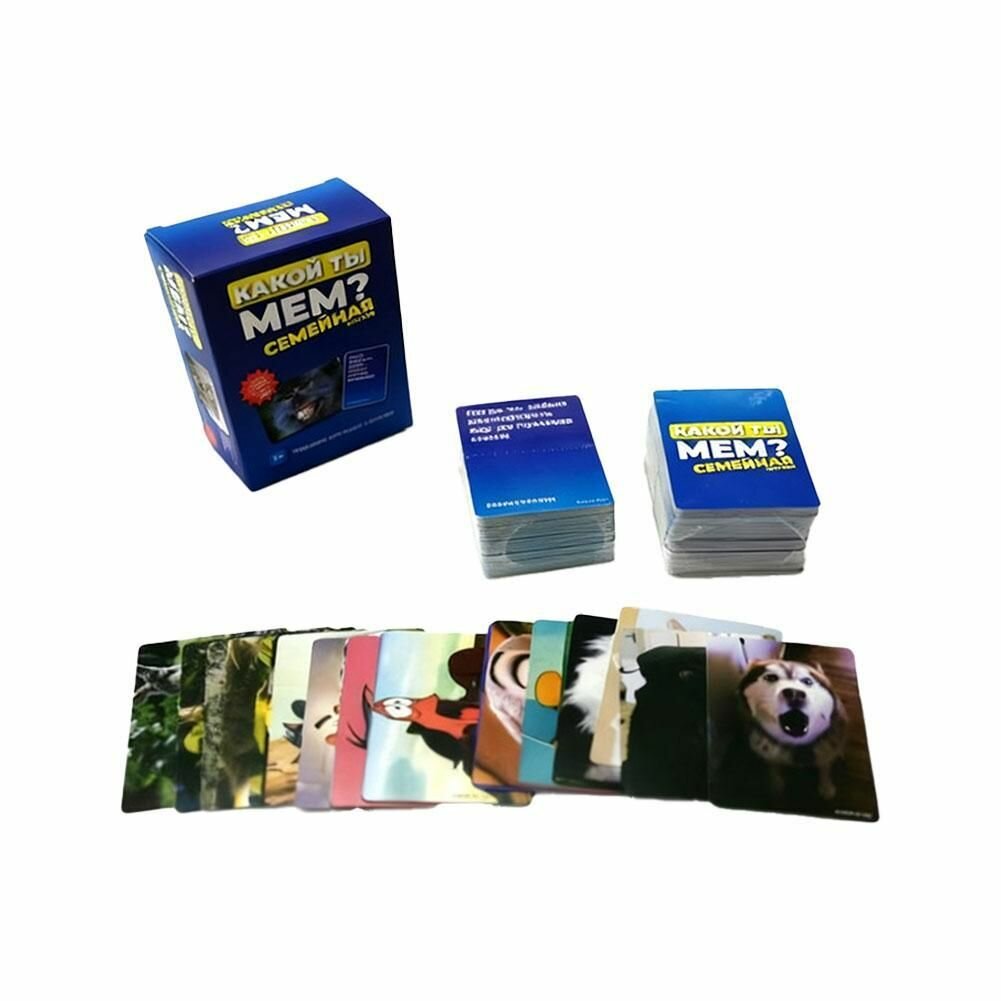 Настольные игры Memeclub мемы для компании взрослых подростков
