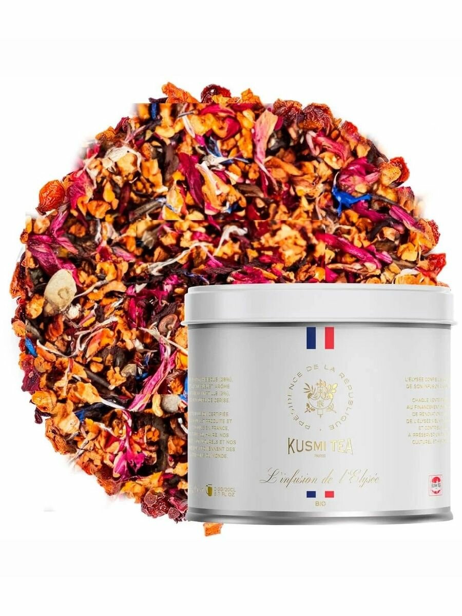 Чай с вишней и черникой L'INFUSION DE L'ELYSEE