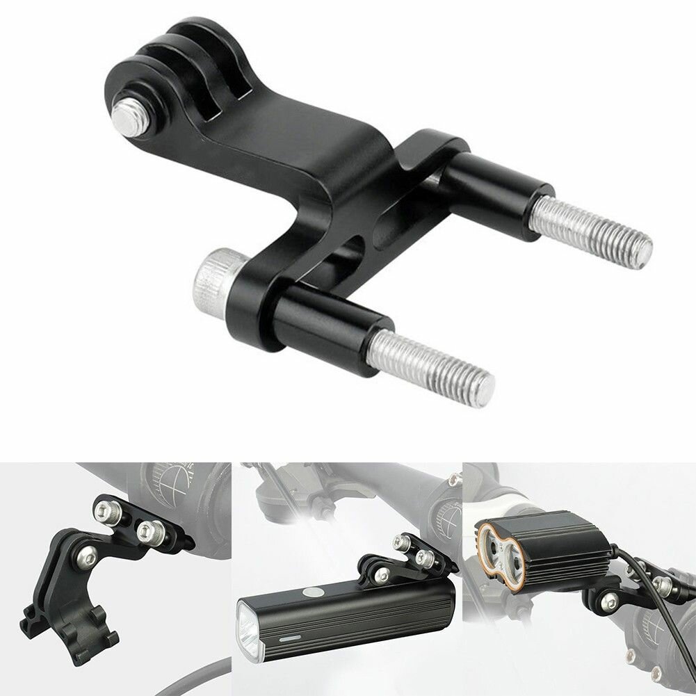 OZ-WIDR-Адаптер для крепления фары для горного велосипеда, держатель для переднего фонаря, кронштейн для лампы, зажим для крепления на вынос руля, стойка для спортивной камеры