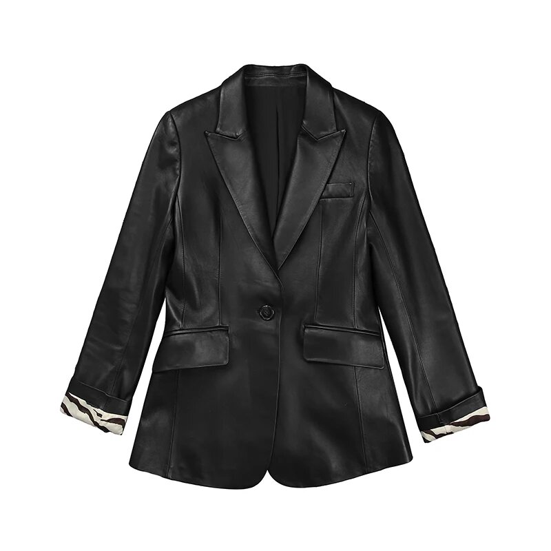 Куртка кожаная