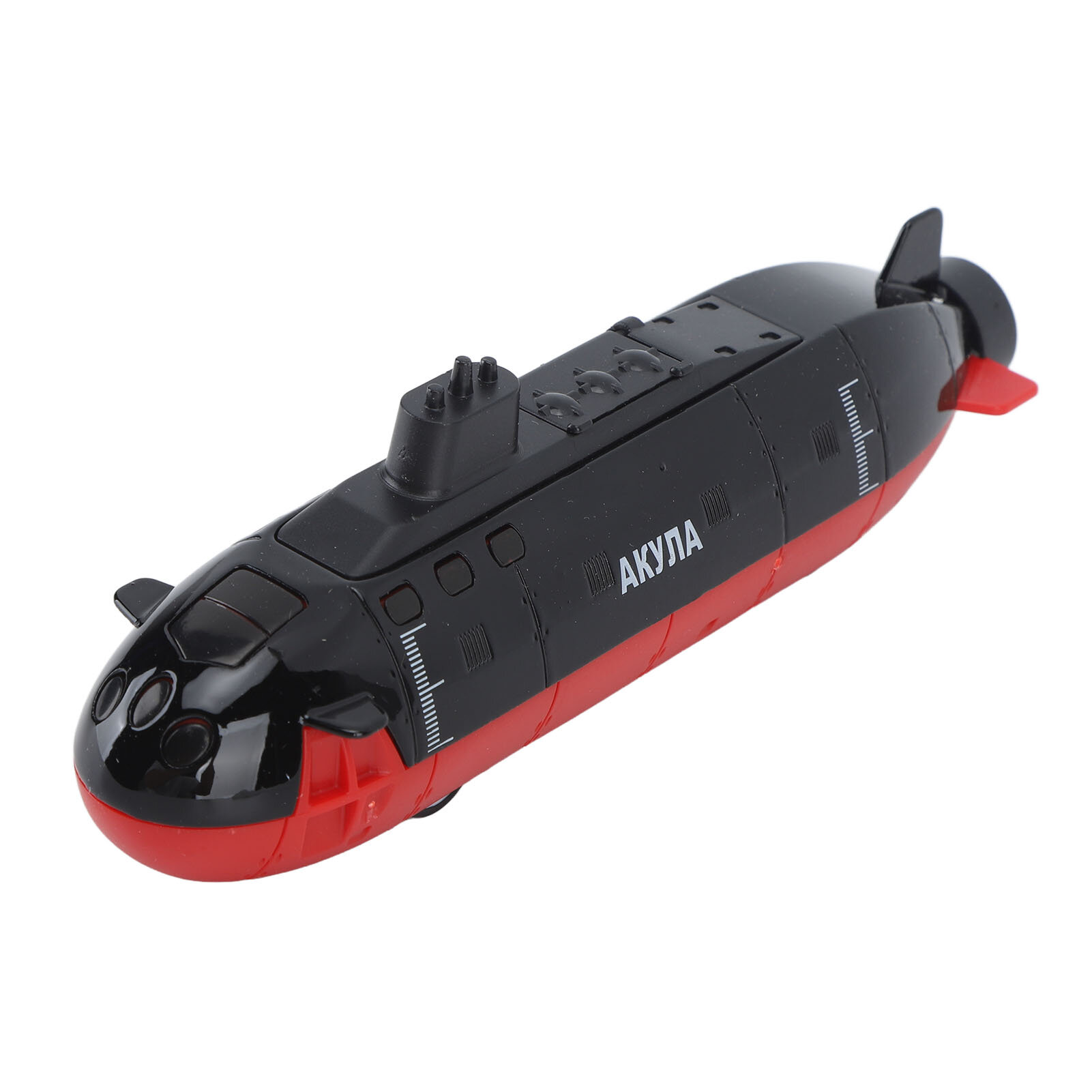 Комплект бронированного самолета из сплава с вращающимся механизмом и регулируемой стимуляцией, набор бронированных моделей самолетов для детей, подводный аппарат (черный)