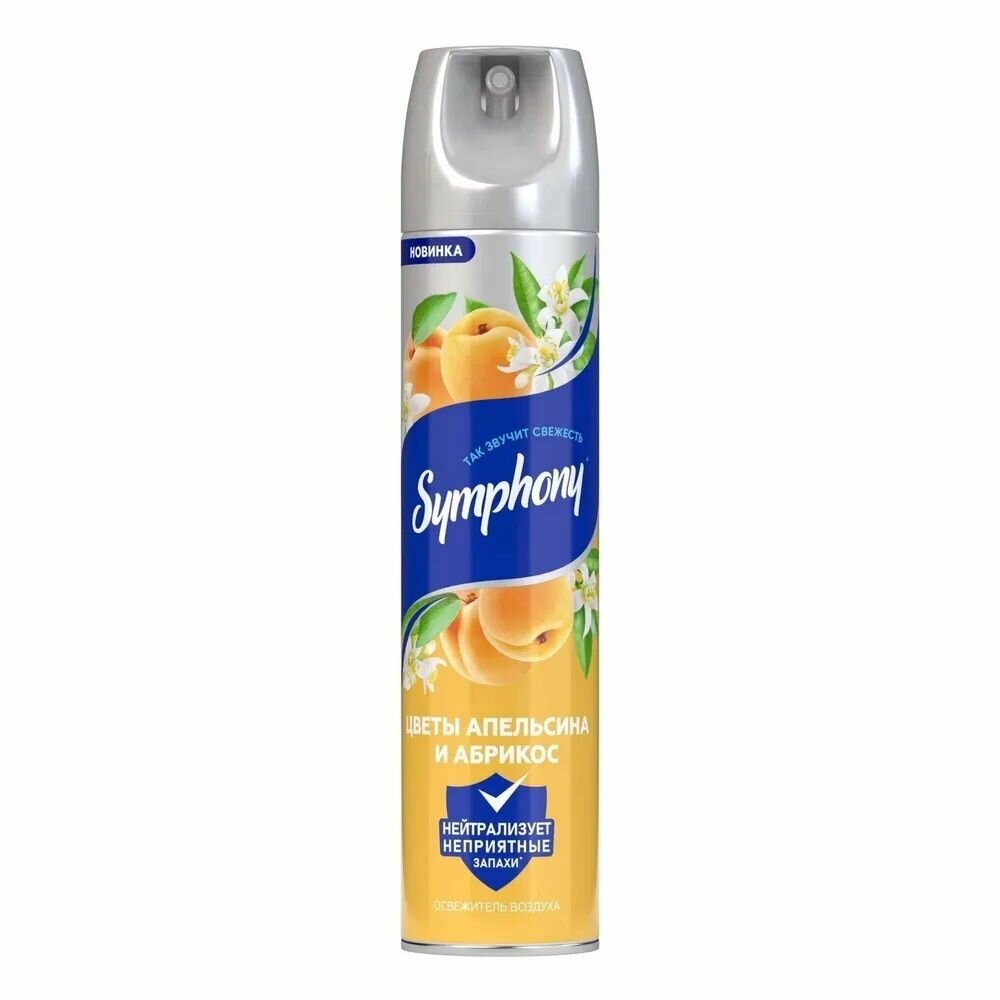 Освежитель воздуха Symphony Цветы апельсина и абрикос 300мл
