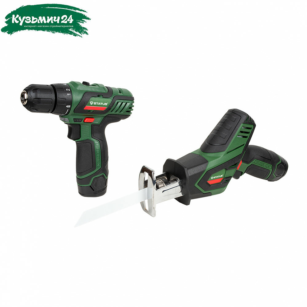 Аккумуляторный шуруповерт + сабельная пила STATUS CT-12 PRLi , 1 шт.