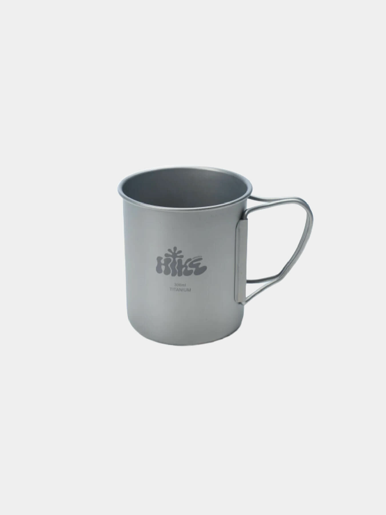 Кружка титановая объем 300мл hike athletics ( one size / серый )