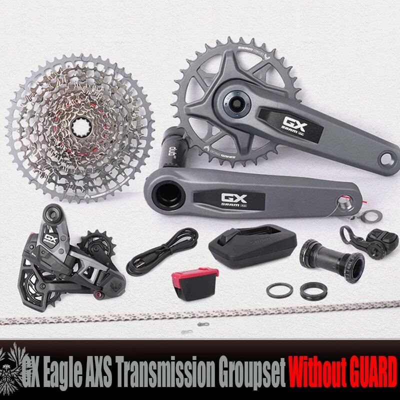 SRAM GX EAGLE AXS 12-скоростной беспроводной групсет для MTB Wide BSA, 170 мм, Without Guard